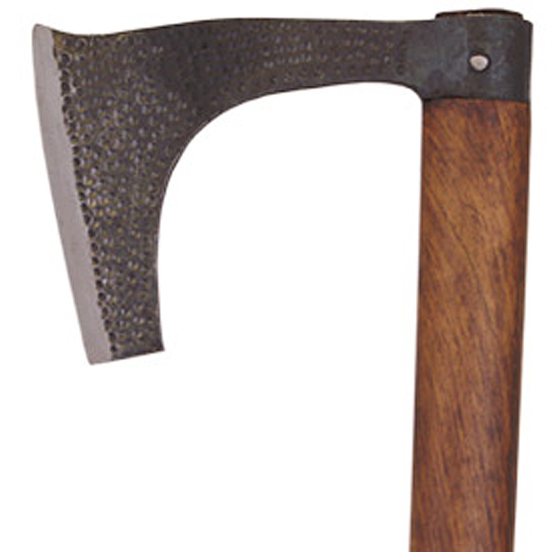 Wikinger-Streitaxt Gudrid mit geschmiedetem Blatt. Günstig kaufen