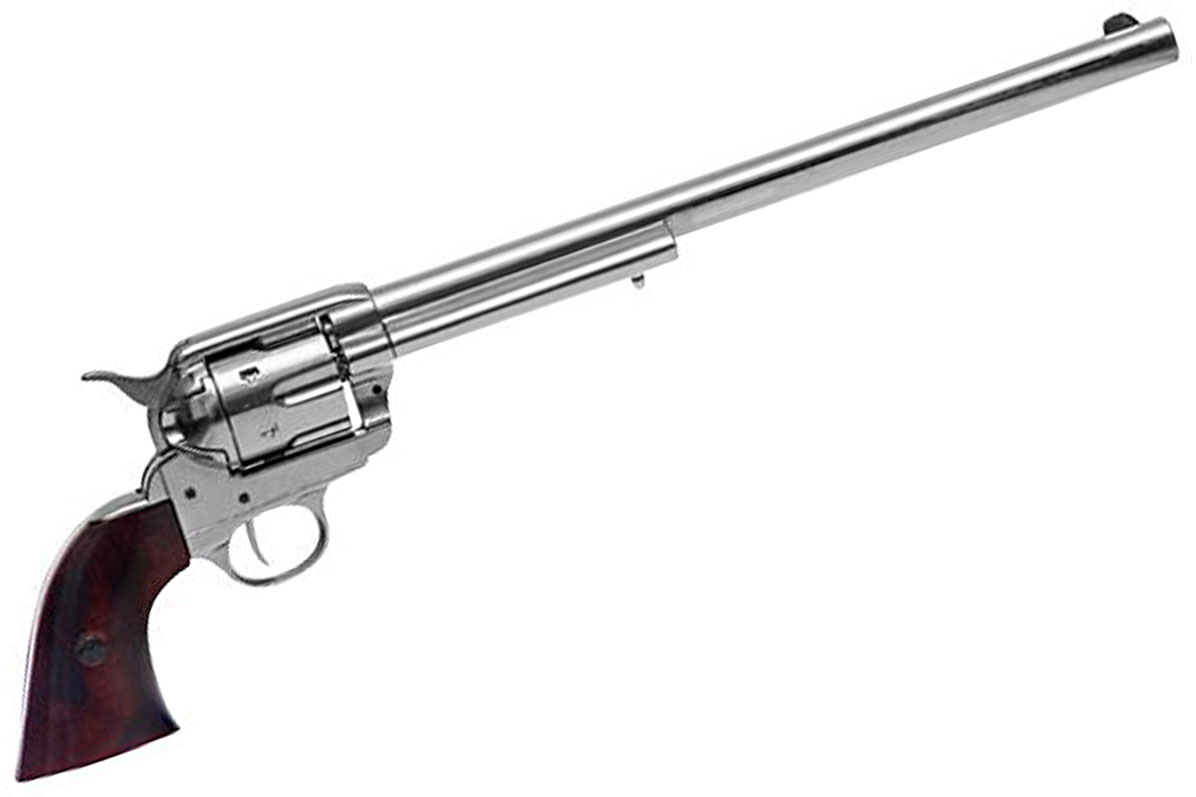 Colt Peacemaker 1873 Buntline 12" vernickelt. Günstig kaufen