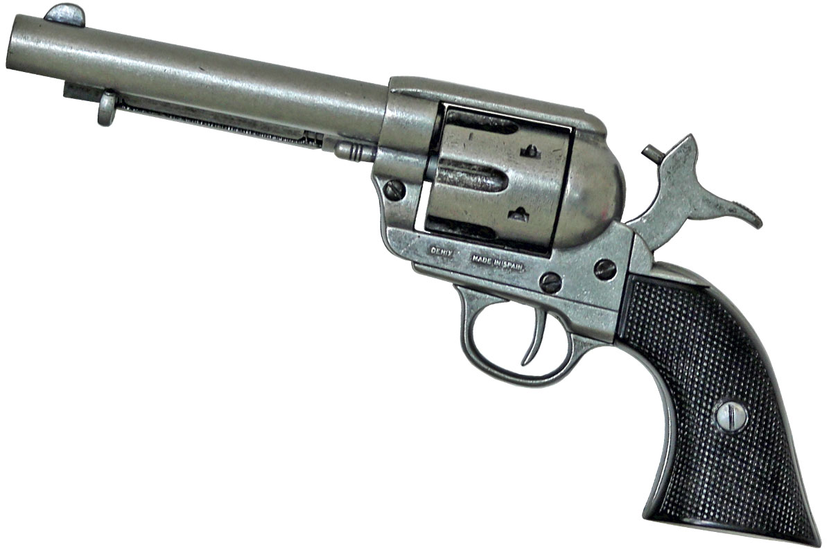 Colt Peacemaker Kal.45 USA 1873 antikgrau Denix. Günstig kaufen