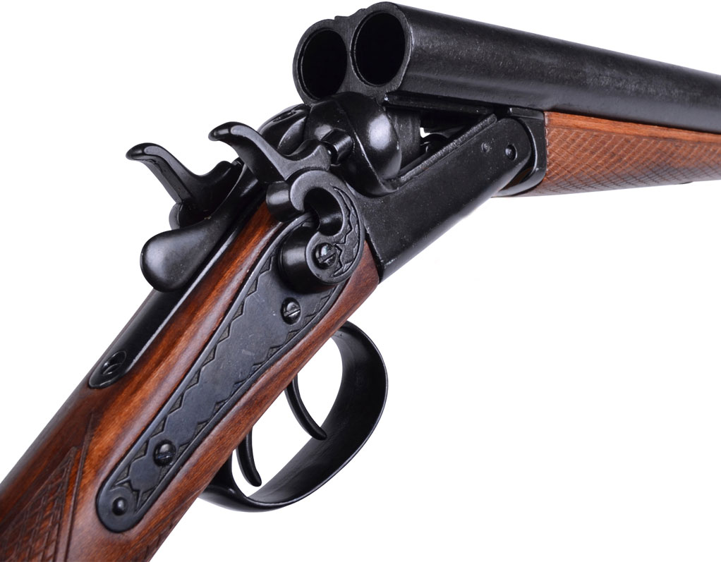 Schrotflinte mit Doppellauf Wyatt Earp. Günstig kaufen